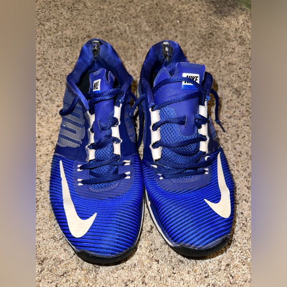 Nike | Shoes | Nike Royal Blue Zoom Sneakers | Poshmark